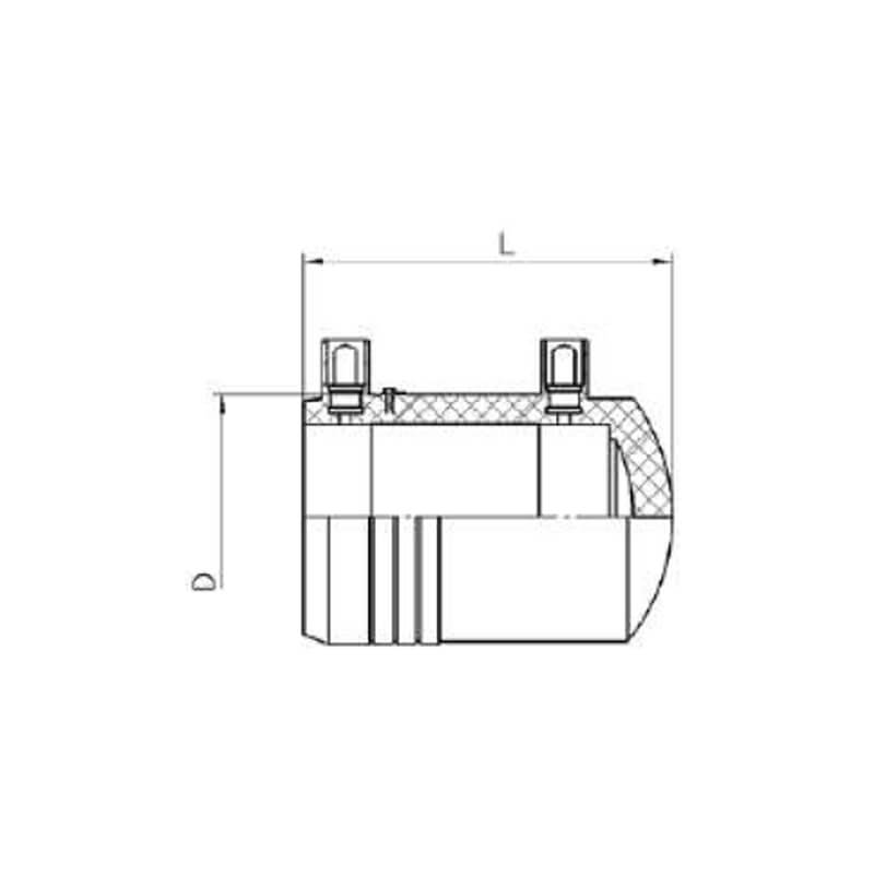 END CAP - Azeeta Pipe - Thermoplastic piping system
